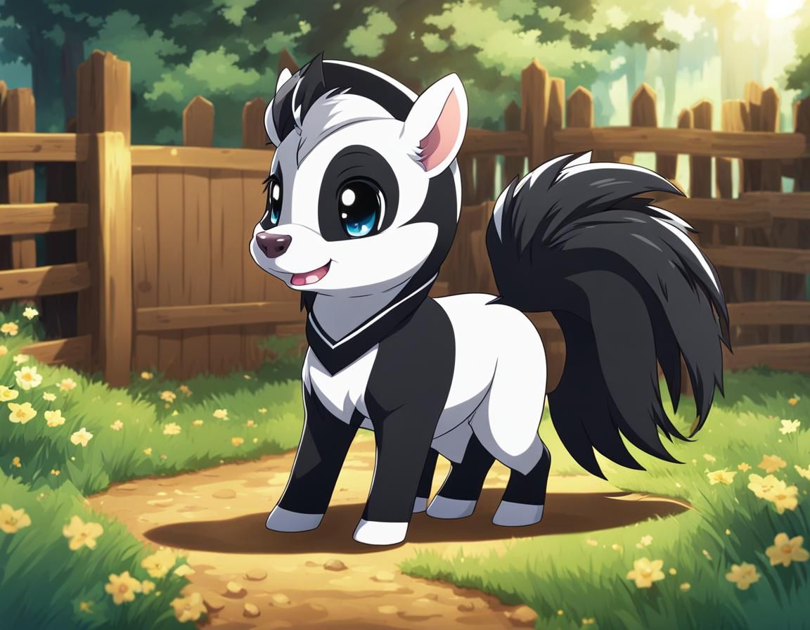 Skunk Horse - AI Generated Artwork - NightCafe Creator