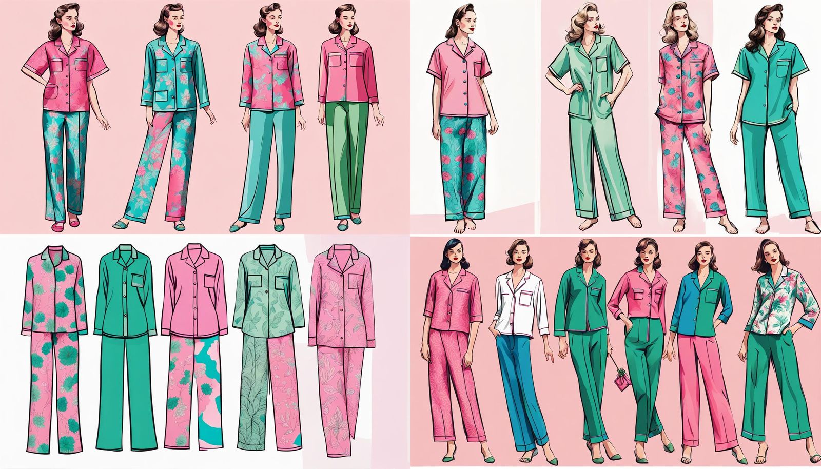 PJs in Design #2 - AI Generated Artwork - NightCafe Creator