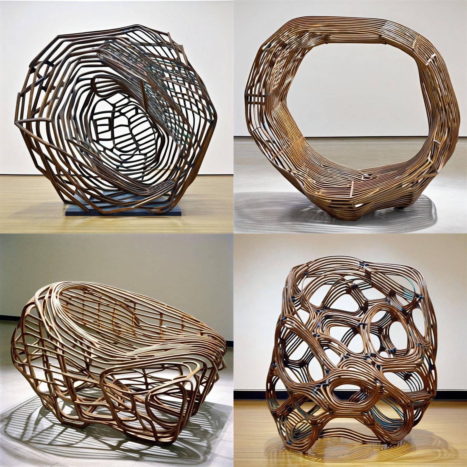 Artist Studies 1165 : by Richard Deacon - AI Generated Artwork ...