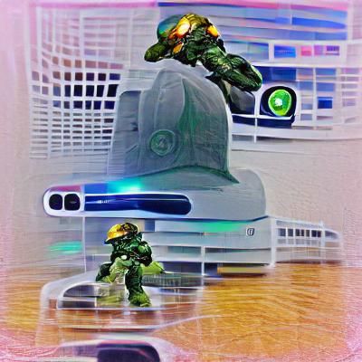 Master Chief - AI Generated Artwork - NightCafe Creator