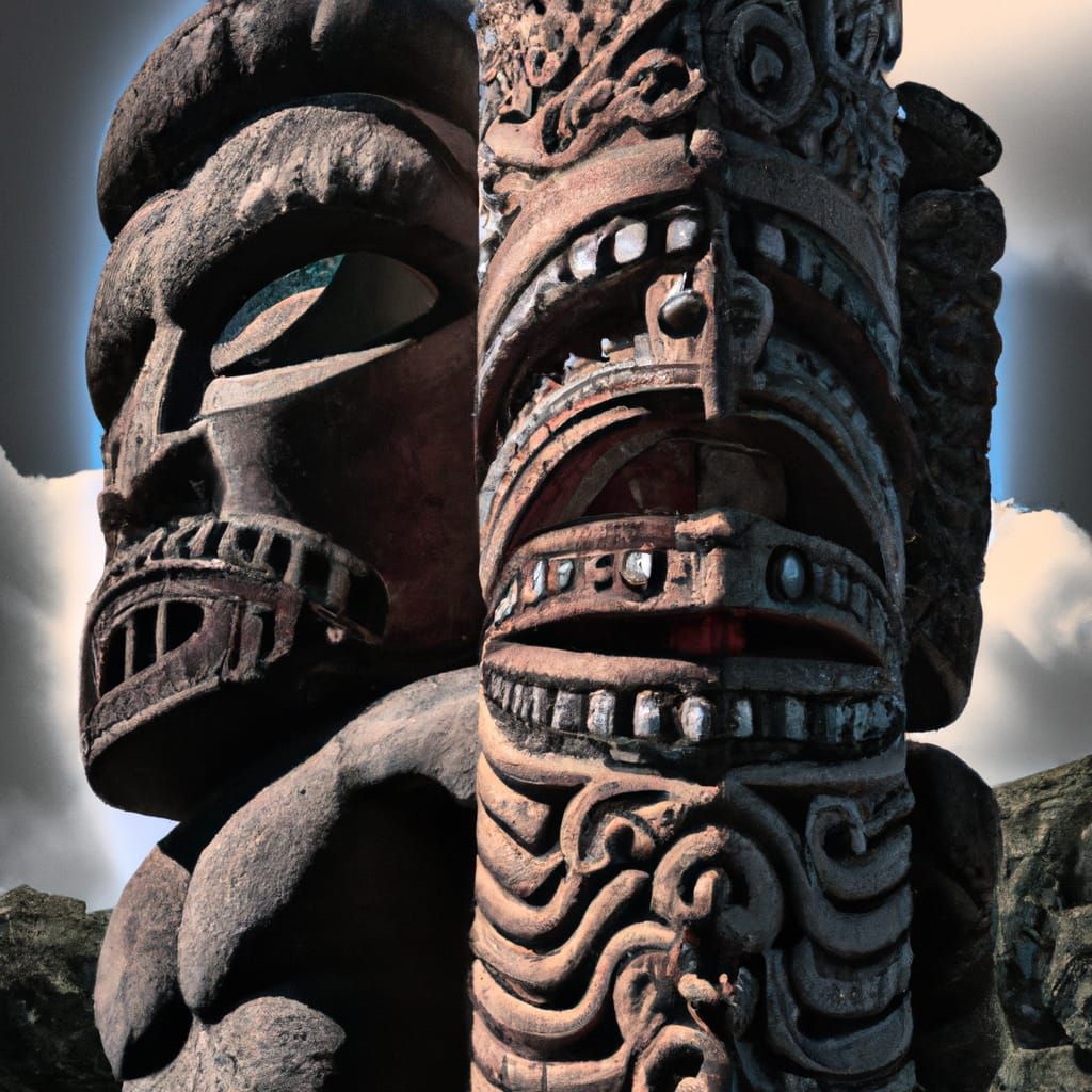 Tohunga-tā-moko 01 - AI Generated Artwork - NightCafe Creator