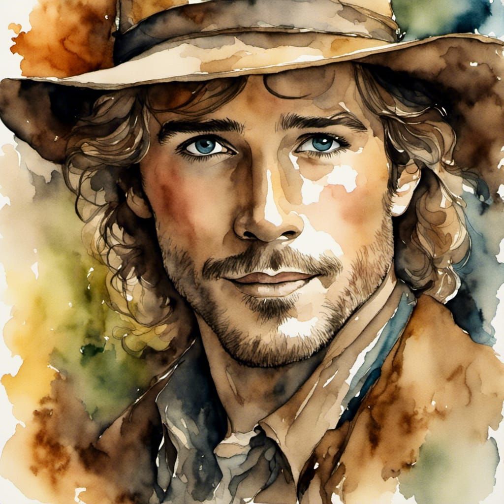 Indiana Jones || portrait || dreamlike earth colors - AI Generated ...