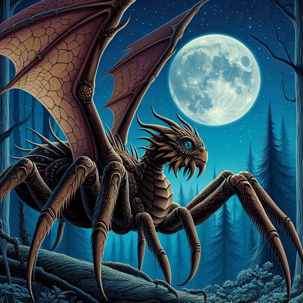 Spider Dragon Fusion - AI Generated Artwork - NightCafe Creator