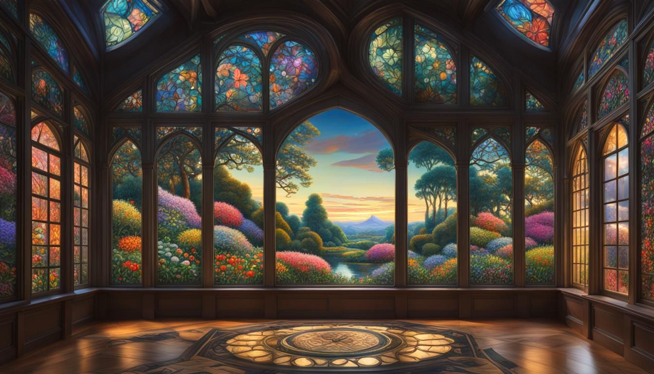 The Palace Garden - AI Generated Artwork - NightCafe Creator