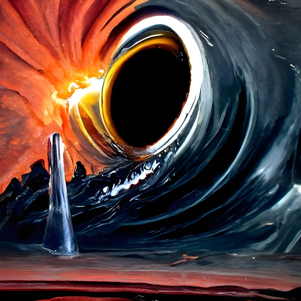 Black Hole Portal to Deep Sea Vent - AI Generated Artwork - NightCafe ...