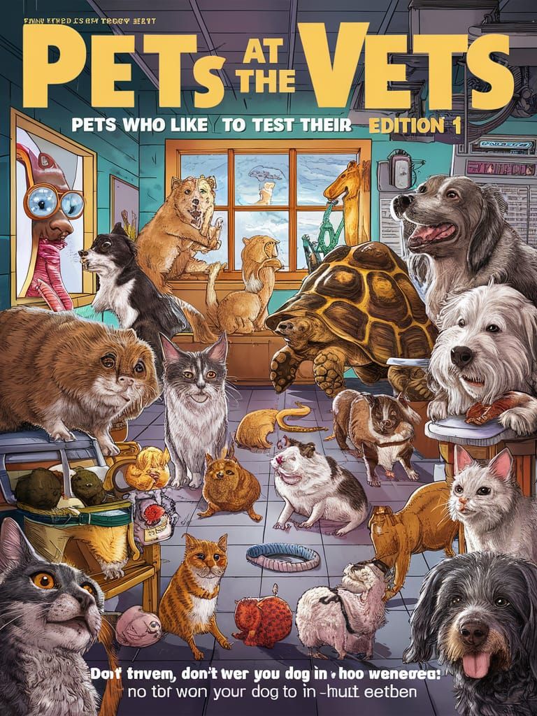 Pet Magazine - AI Generated Artwork - NightCafe Creator