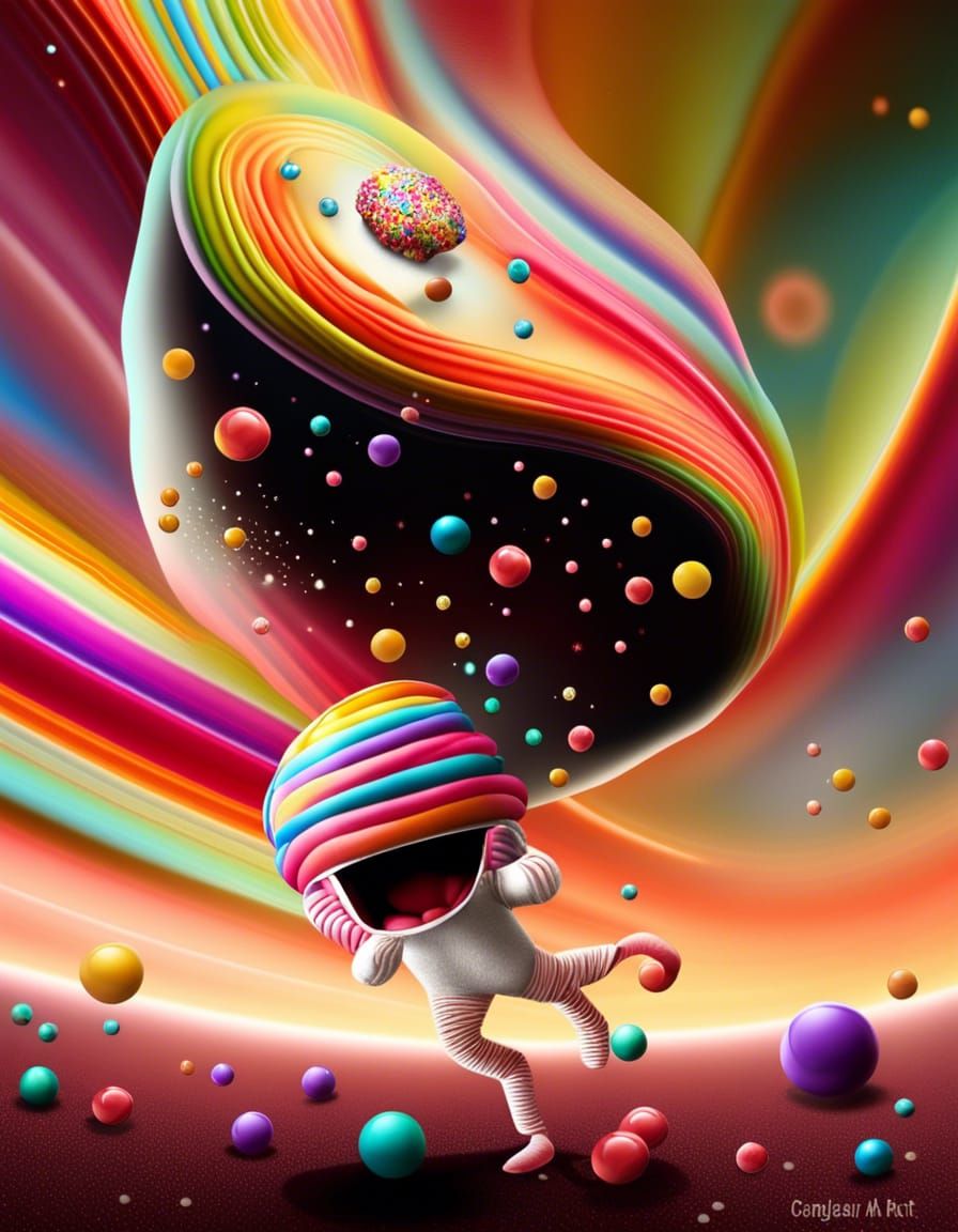 Runaway Cupcake - AI Generated Artwork - NightCafe Creator