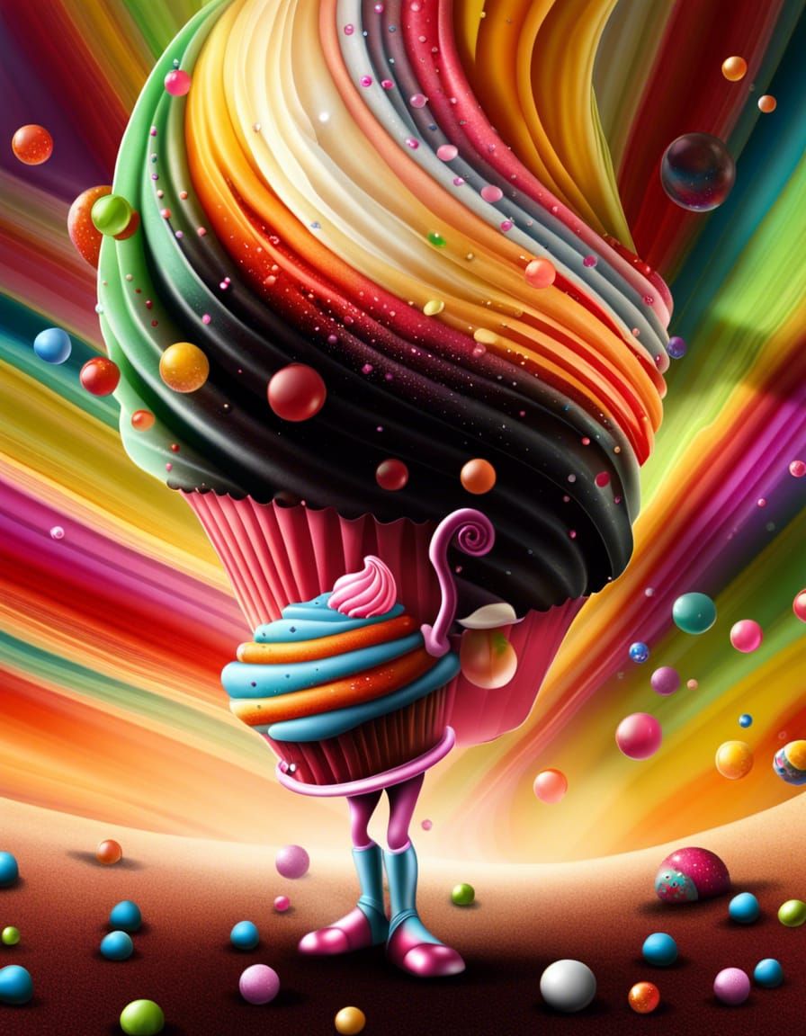Candy Universe - AI Generated Artwork - NightCafe Creator