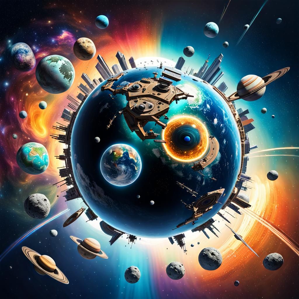 Planet - AI Generated Artwork - NightCafe Creator