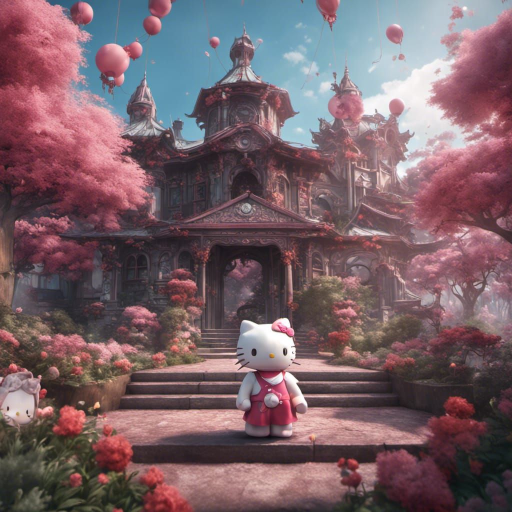 hello kitty - AI Generated Artwork - NightCafe Creator