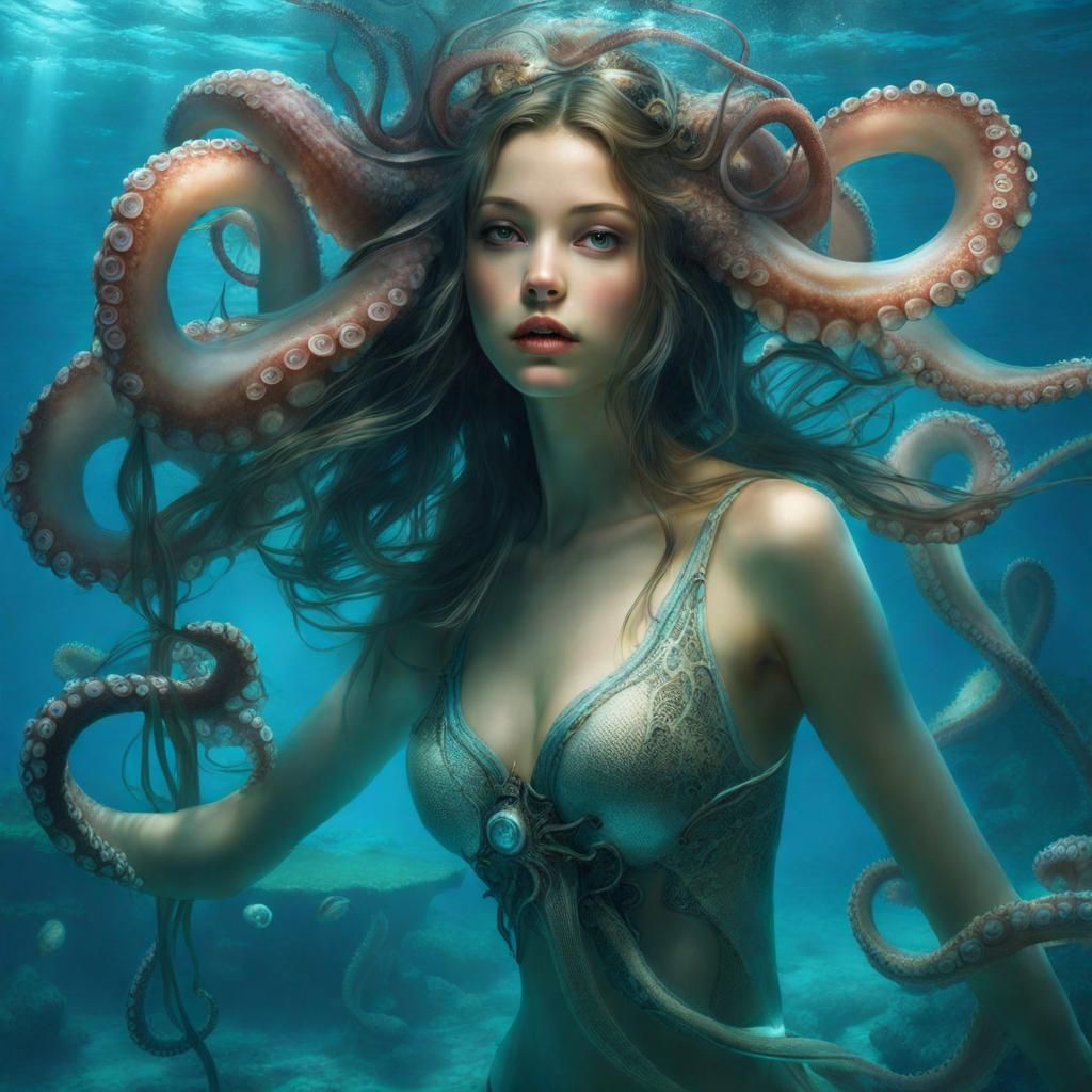 octopus - AI Generated Artwork - NightCafe Creator