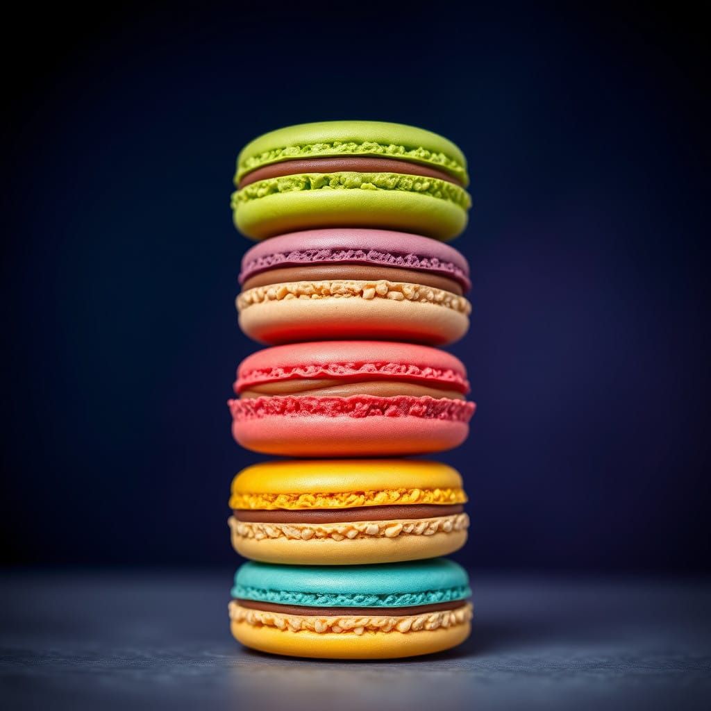 Stack of macarons - Stack of macarons