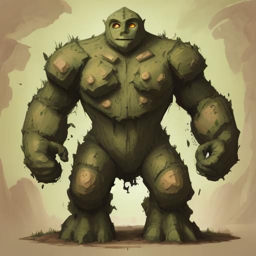 Earth golem - AI Generated Artwork - NightCafe Creator