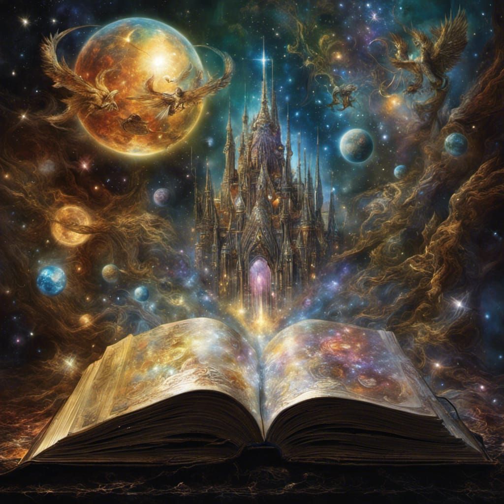 The Magic of Books - AI Generated Artwork - NightCafe Creator