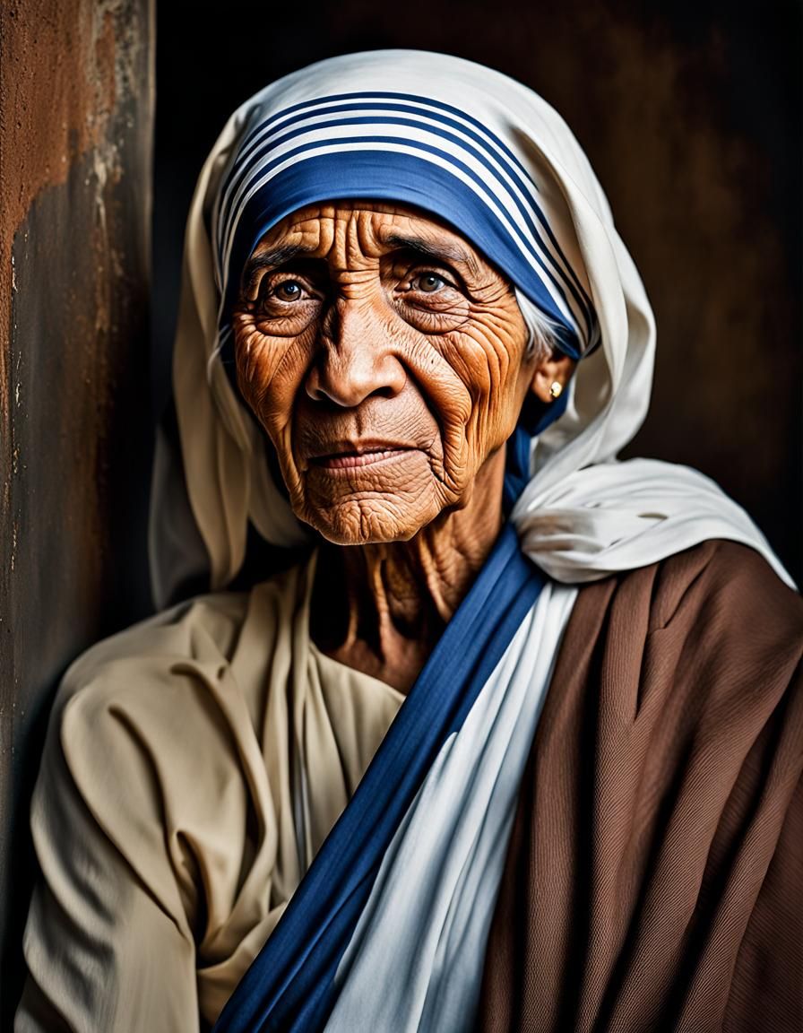Mother Teresa Albanian Indian Catholic Nun Who Founded The Order Of The