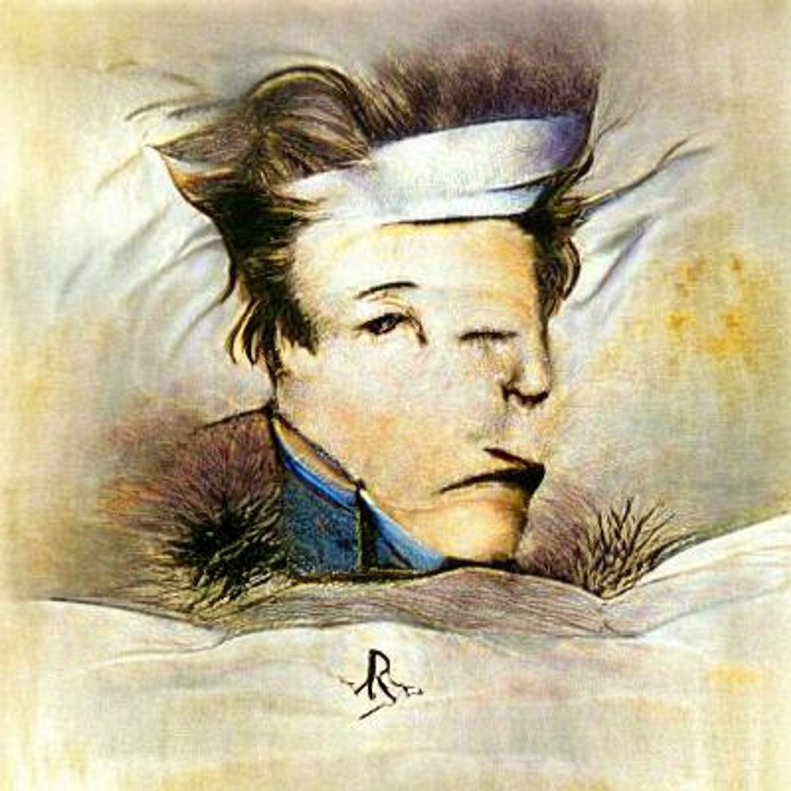 Illustration Arthur Rimbaud - Le dormeur du val - AI Generated Artwork ...
