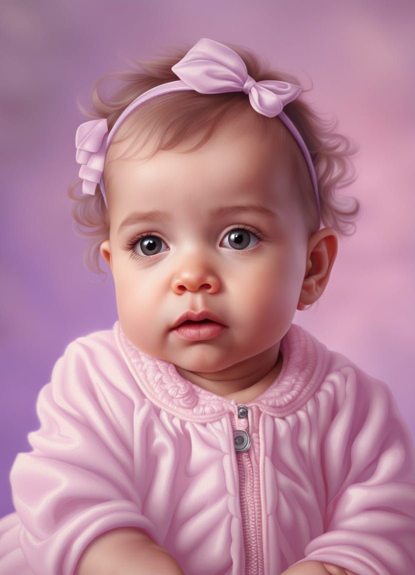 Baby Girl - AI Generated Artwork - NightCafe Creator