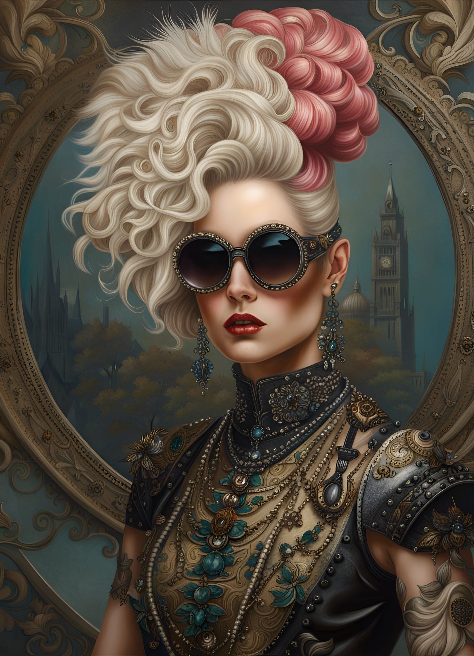 Rococopunk - AI Generated Artwork - NightCafe Creator