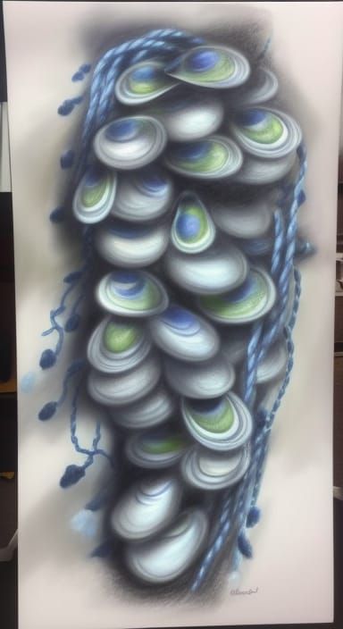 Finally Farmed Mussels - AI Generated Artwork - NightCafe Creator