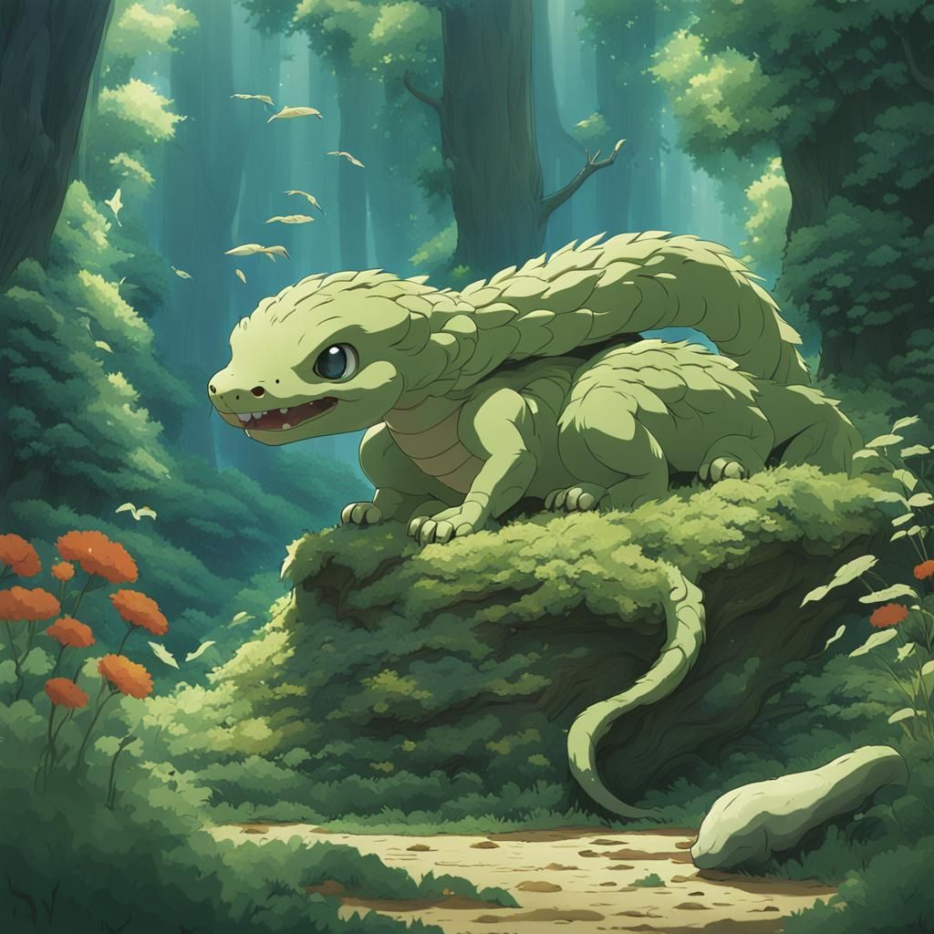 a pet baby hydra - AI Generated Artwork - NightCafe Creator