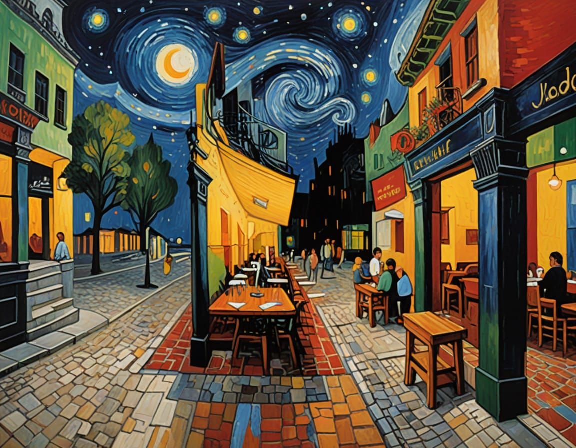 Hyper Realistic Mural in Vibrant Colors - AI Art