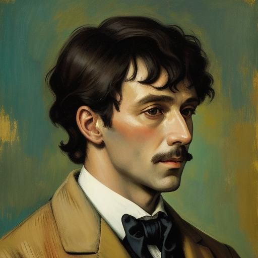 Portrait of Sherlock Holmes - AI Generated Artwork - NightCafe Creator