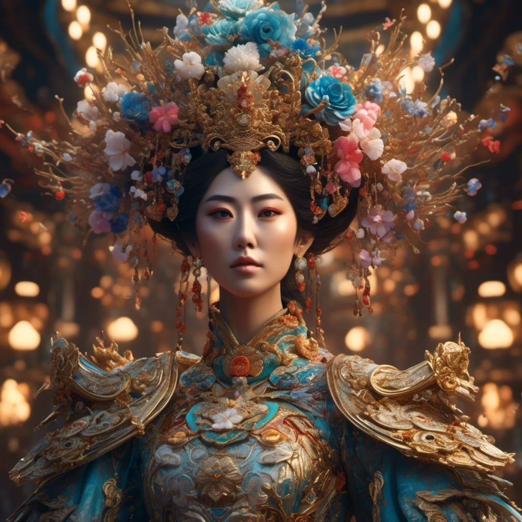 Empress of Japan - AI Generated Artwork - NightCafe Creator