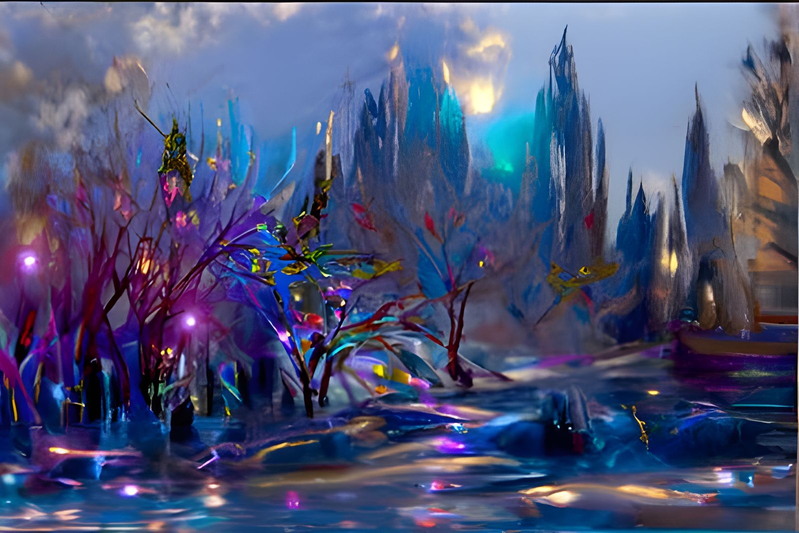 City on Acid - AI Generated Artwork - NightCafe Creator