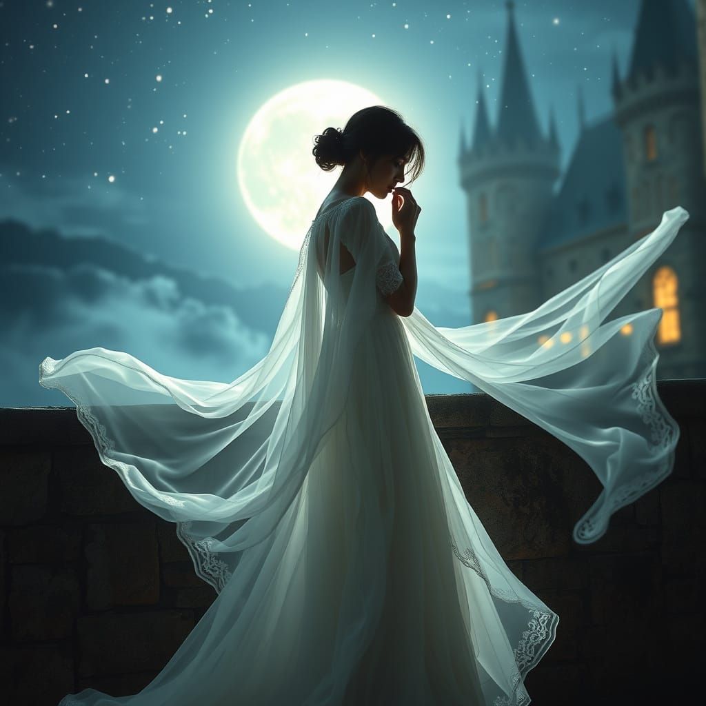 She haunts my dreams. - She haunts my dreams.