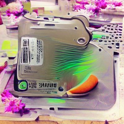 Organic Hard Drive - AI Generated Artwork - NightCafe Creator
