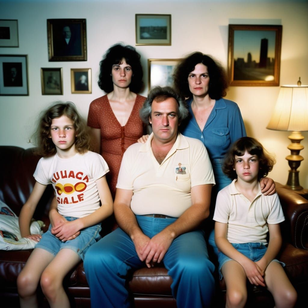 Whose extra arm is around the kid on the left?