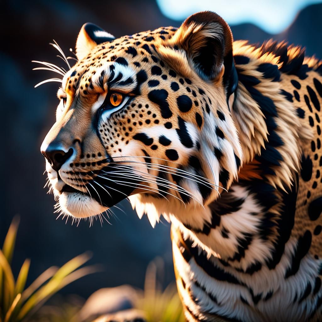 Cheetah - AI Generated Artwork - NightCafe Creator