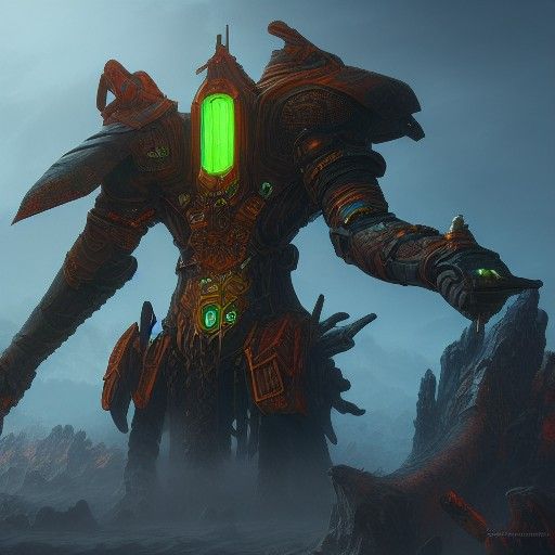 The Rogue Sentinel - AI Generated Artwork - NightCafe Creator