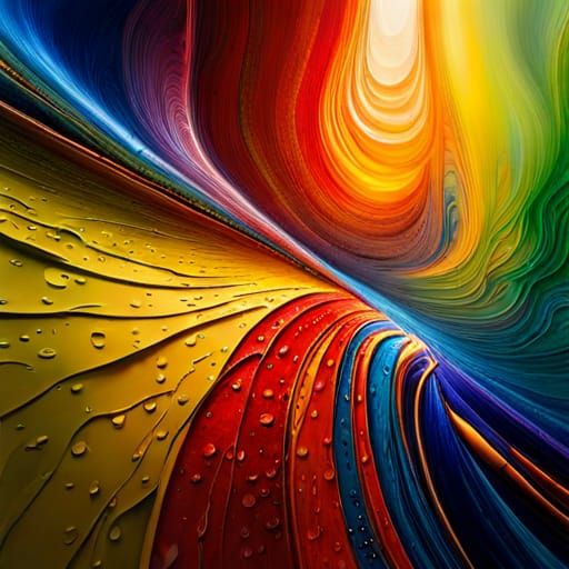 Abstract and colourful - AI Generated Artwork - NightCafe Creator