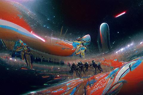 Space Opera 3000 - AI Generated Artwork - NightCafe Creator