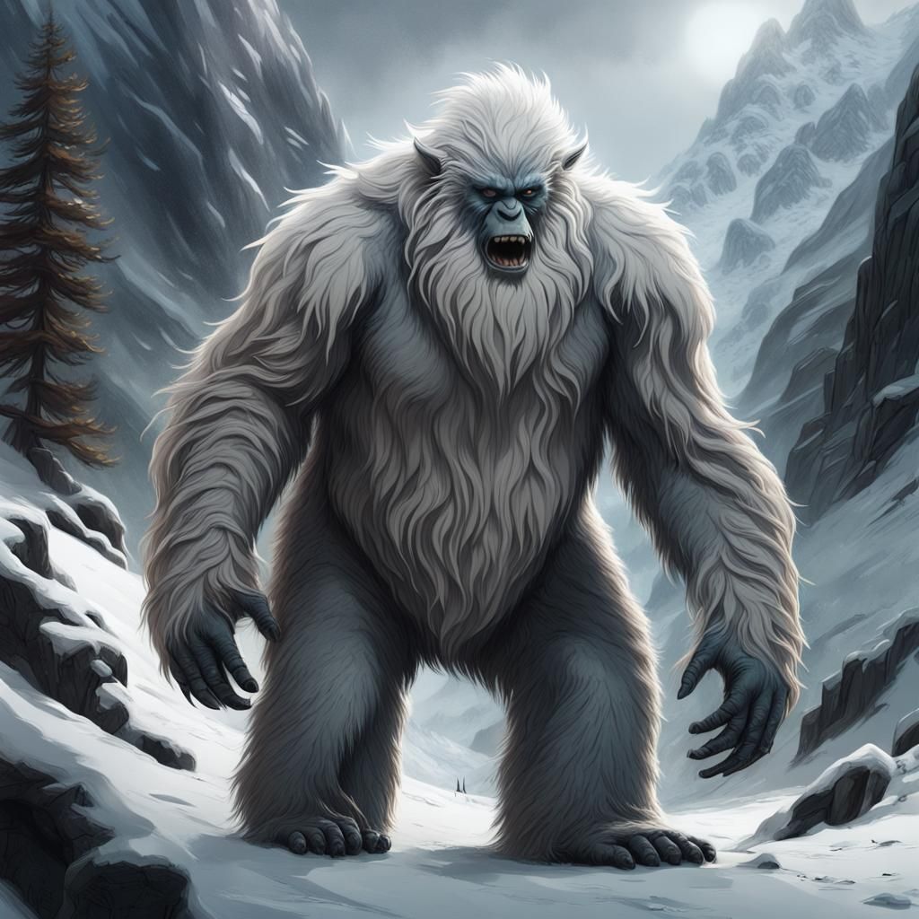 yeti - AI Generated Artwork - NightCafe Creator