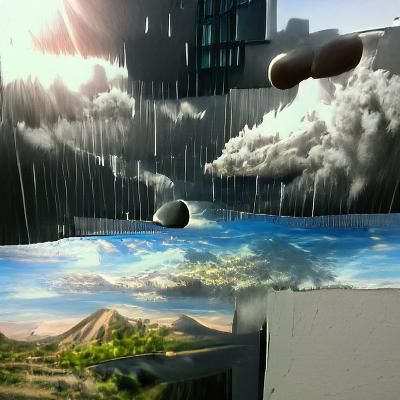 tell myself i want sun then i produce rain - AI Generated Artwork ...