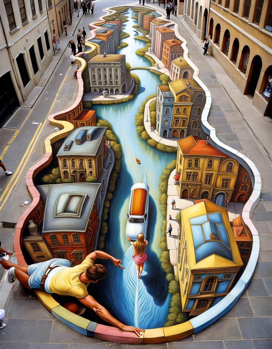 Street art - AI Generated Artwork - NightCafe Creator