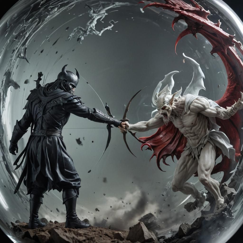 G vs. E #2 - AI Generated Artwork - NightCafe Creator