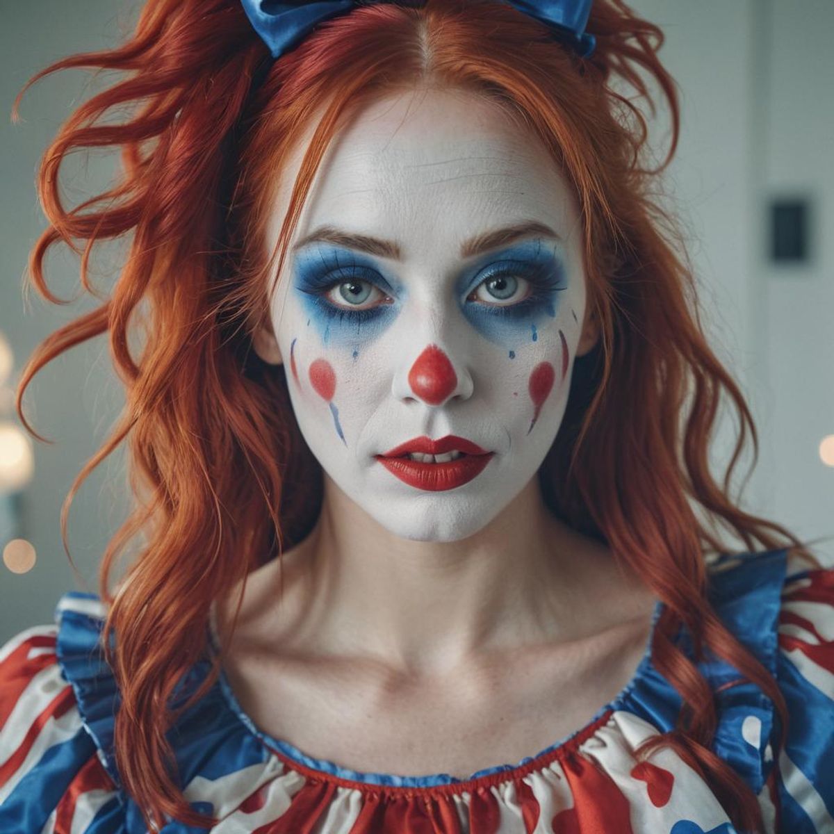 Na’vi. - Photorealistic Portrait of a Female Na'vi Avatar C...