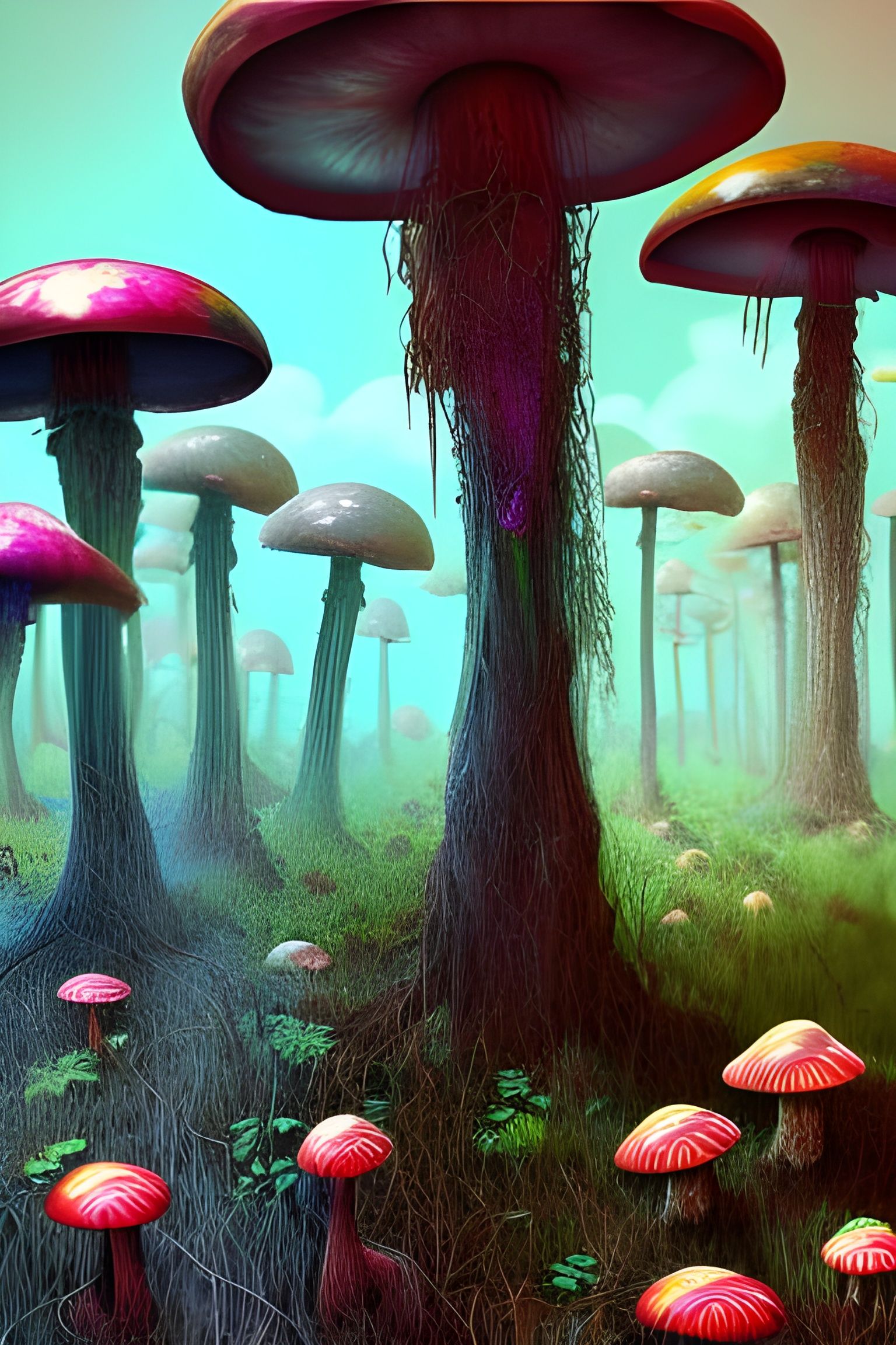 Murky Psychedelia - AI Generated Artwork - NightCafe Creator