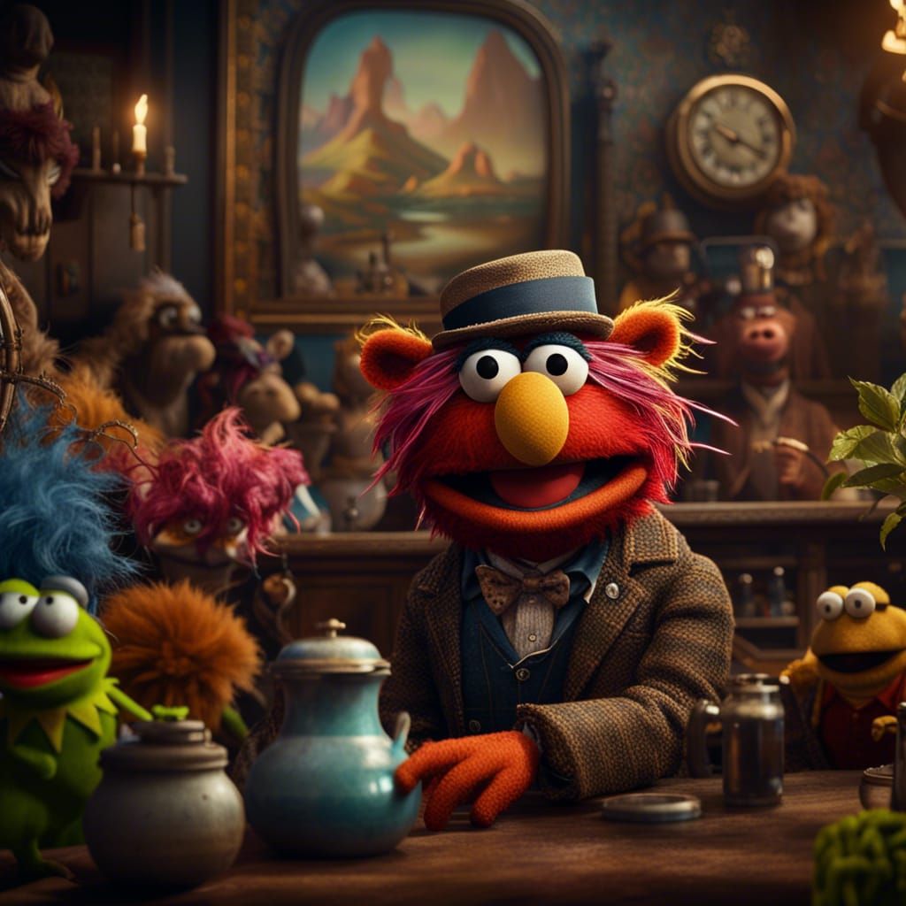 Muppet Madness - AI Generated Artwork - NightCafe Creator