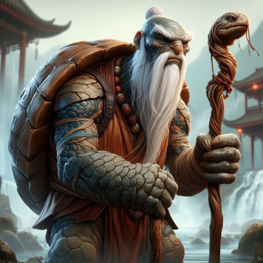 Turtle Master - AI Generated Artwork - NightCafe Creator