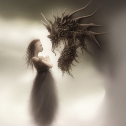 DRAGON DEMON LOVERS - AI Generated Artwork - NightCafe Creator