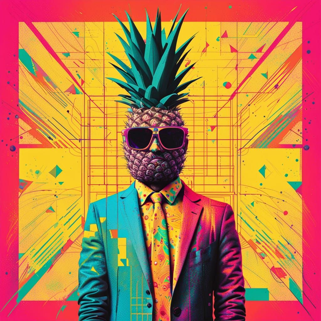 pineapple-man - AI Generated Artwork - NightCafe Creator