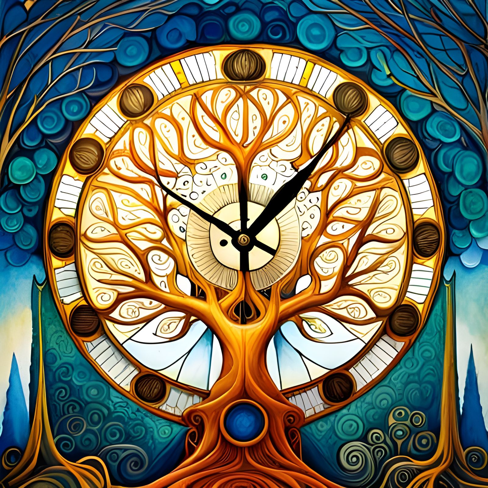 tree of time - AI Generated Artwork - NightCafe Creator