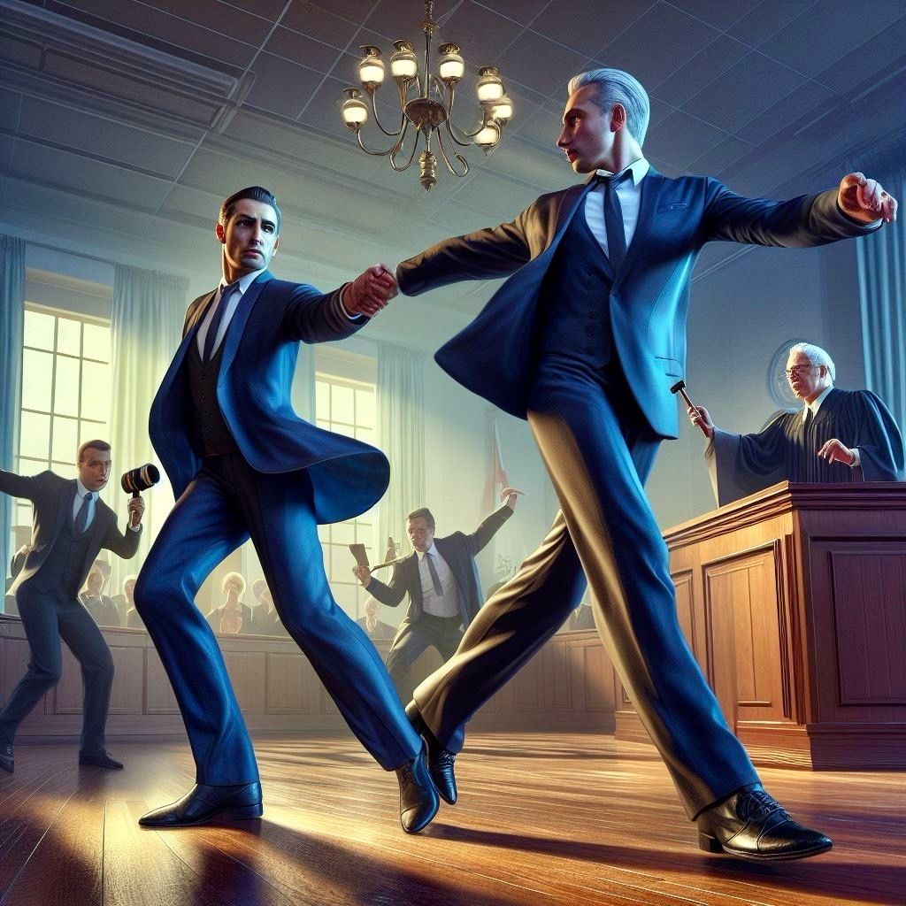 “Objection! No Leading the Witness!” - AI Generated Artwork - NightCafe ...