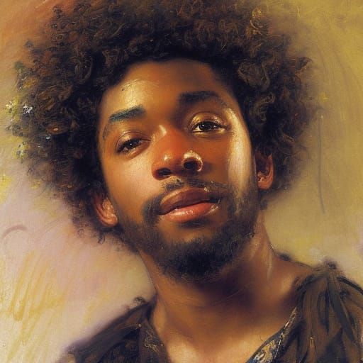 young black men - AI Generated Artwork - NightCafe Creator