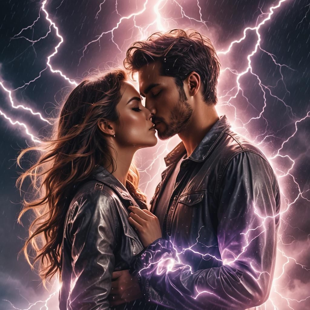 Electrifying Love - AI Generated Artwork - NightCafe Creator