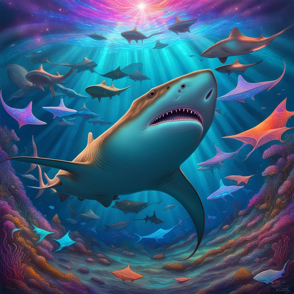 Shark - AI Generated Artwork - NightCafe Creator
